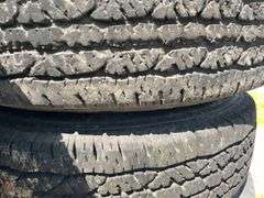 (8) Firestone Steeltex Radial R4S LT215/85R16 Tires and Rims , 8 Hole ...