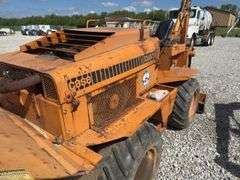Case Davis Fleetline 40+4 Trencher Backhoe, 4 Wheel Drive Articulating ...