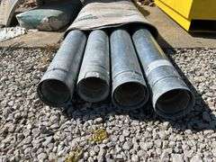 Poly Basement Window Casing, (4) 5’ Long 3” Diameter Type B Gas Vent ...