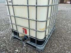 (4) Chemical Totes And Frames - Langham Auctioneers