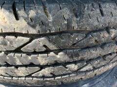 (8) Firestone Steeltex Radial R4S LT215/85R16 Tires and Rims , 8 Hole ...