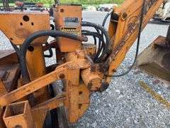 Case Davis Fleetline 40+4 Trencher Backhoe, 4 Wheel Drive Articulating ...