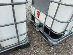 (4) Chemical Totes And Frames - Langham Auctioneers