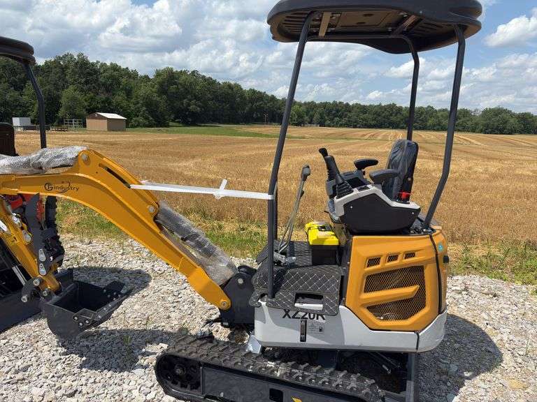 Unused AGT XZ20R Mini Excavator, 23HP Gas Engine,17” Bucket With 3 ...