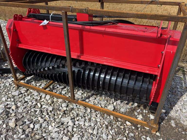 Unused MMS GIYI Skid Steer Mulcher, Model: GY-72pro, 50 teeth, quick ...