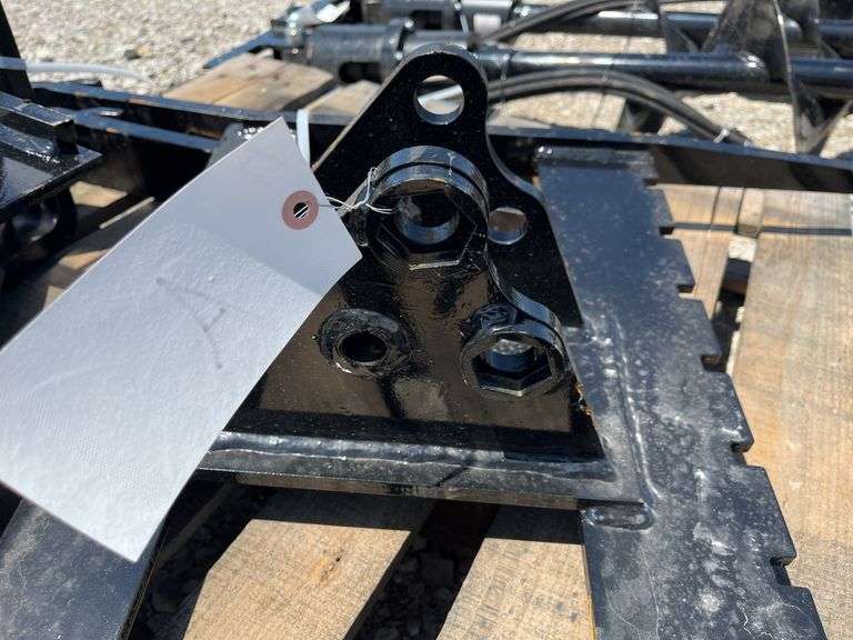 Unused Mini Excavator Mini Pallet Forks With Back, Fits 1-3 Ton ...