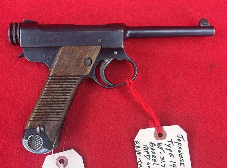 Nagoya Type 14 Pistol 8mm Nambu - Langham Auctioneers