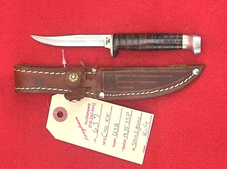 Case XX USA M3F SSP Small Game Knife - Langham Auctioneers