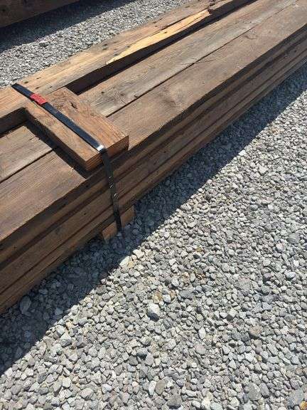 Used Pine Lumber (Clean) 2X6X22’ (10). 2X6X20’ (9) - Langham Auctioneers