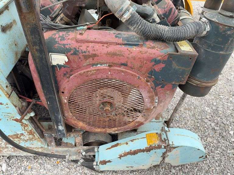 Target Concrete Saw, Starts and Runs, Raises and Lowers, Moves Forward ...