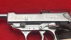 Walther P38 ac40 9MM - Langham Auctioneers