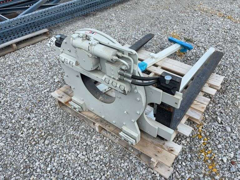 Unused Rotating Forklift Fork Tines, 48” long, Adjustable Forks ...