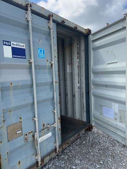 Used 40 ‘ Shipping / Storage Container, Doors On End, Good Floor , Dry ...