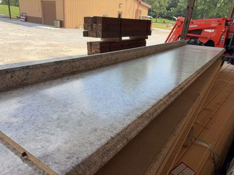 (6) 25 1/2” wide x 8’ long x 3/4” thick Formica Countertop w ...