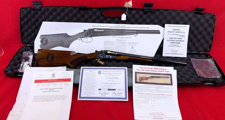 America Remembers John Wayne Coach Gun 12 Ga - Langham Auctioneers