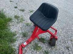 Sulky Seat, Steerable For Walk Behind Equipment or Stand-On Mower ...