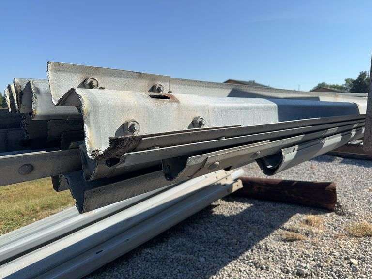 Guard Rail, (18) 13’ Sections - Langham Auctioneers