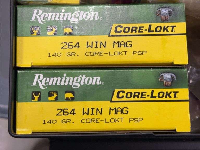 200Rds+- Remington Core-Lokt 264 Win Mag - Langham Auctioneers