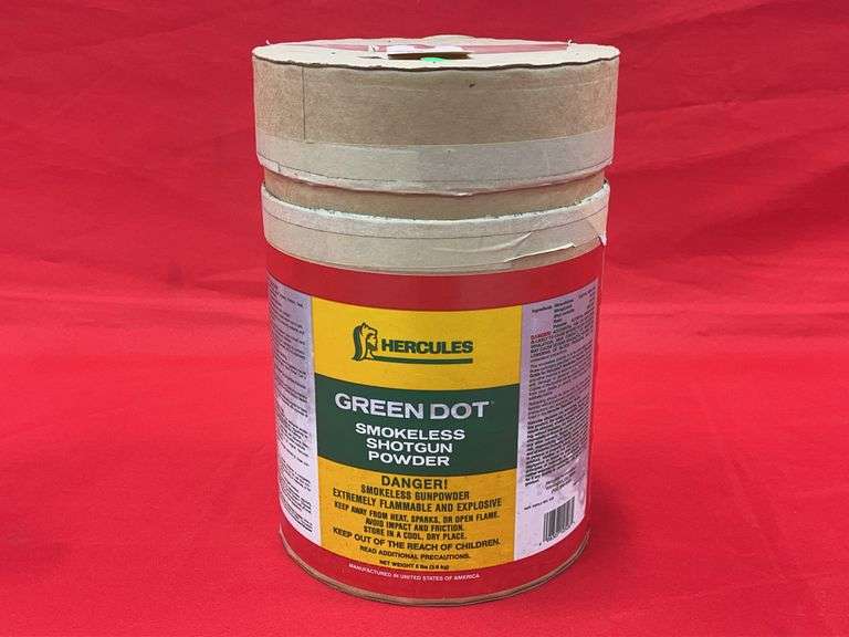 Hercules Green Dot, Hercules Herco Shotgun Powder, Hodgdon Lil'Gun, 7 1 ...