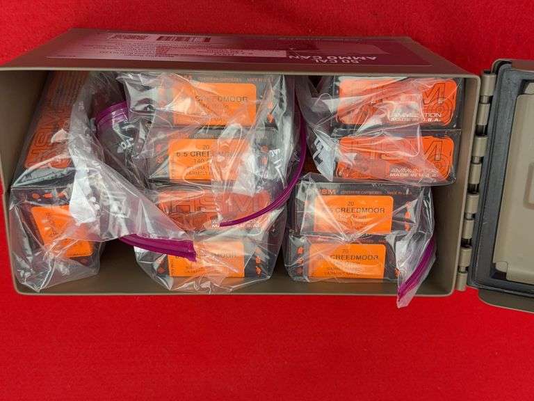 180 Rds+-Factory HSM 6.5 Creedmore - Langham Auctioneers