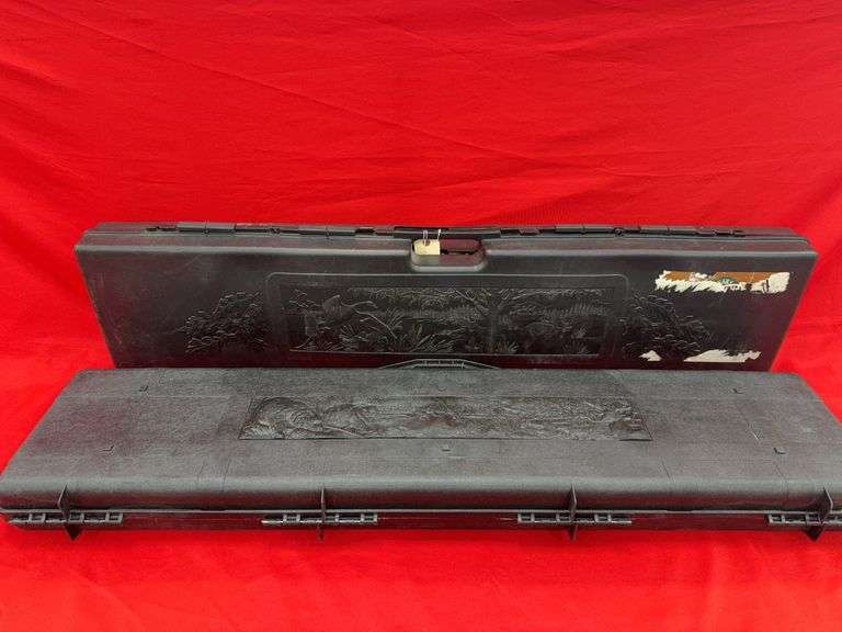 (2) Hard Double Long Gun Cases - Langham Auctioneers
