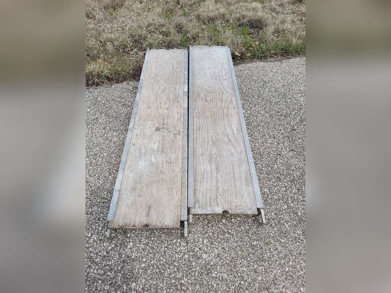2 walk boards Approx 81" - Lindsay Auctions LLC