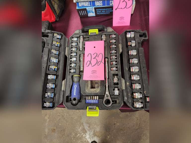 Kobalt 47 piece extreme access tool set - Lindsay Auctions LLC