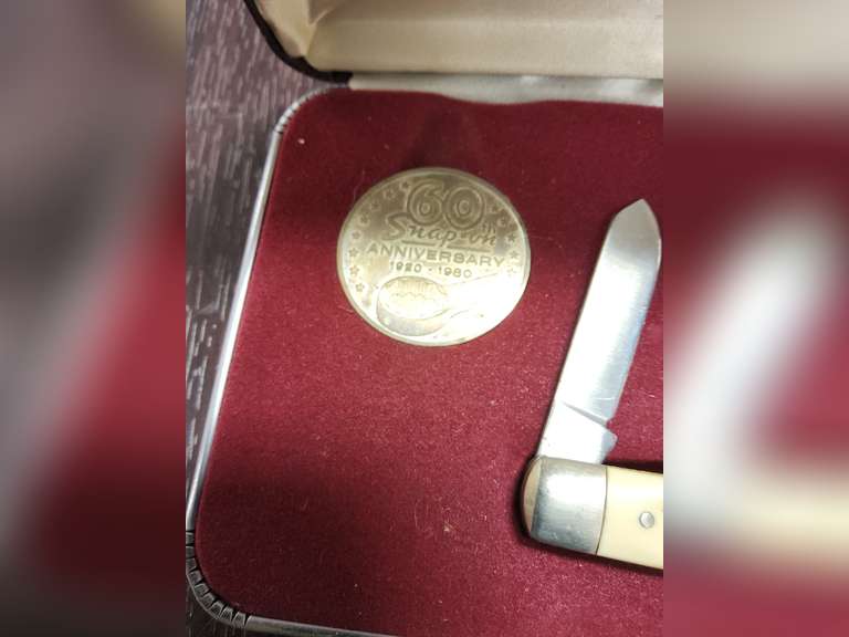 Snap On 60th anniversary LE commemorative 1920-1980 3 blade pocket ...