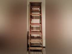 Wood 6ft step ladder - Lindsay Auctions LLC