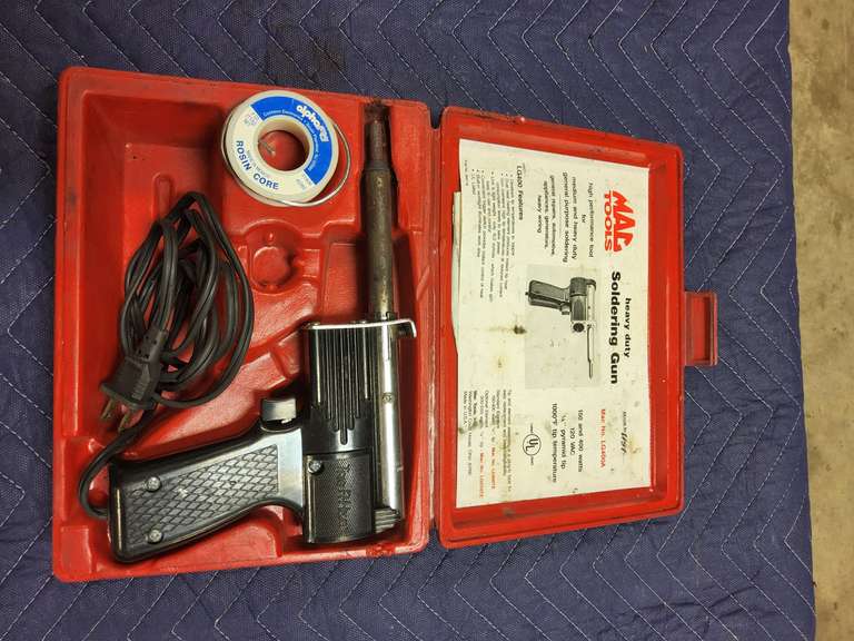 MAC Tools soldering gun - Lindsay Auctions LLC