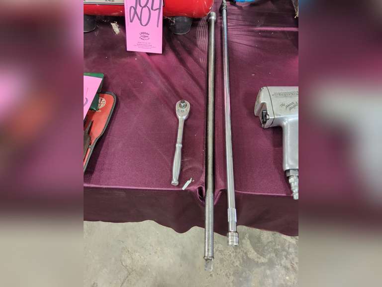 Snap-on 3/8" drive ratchet, SK Extension, MAC extension - Lindsay ...