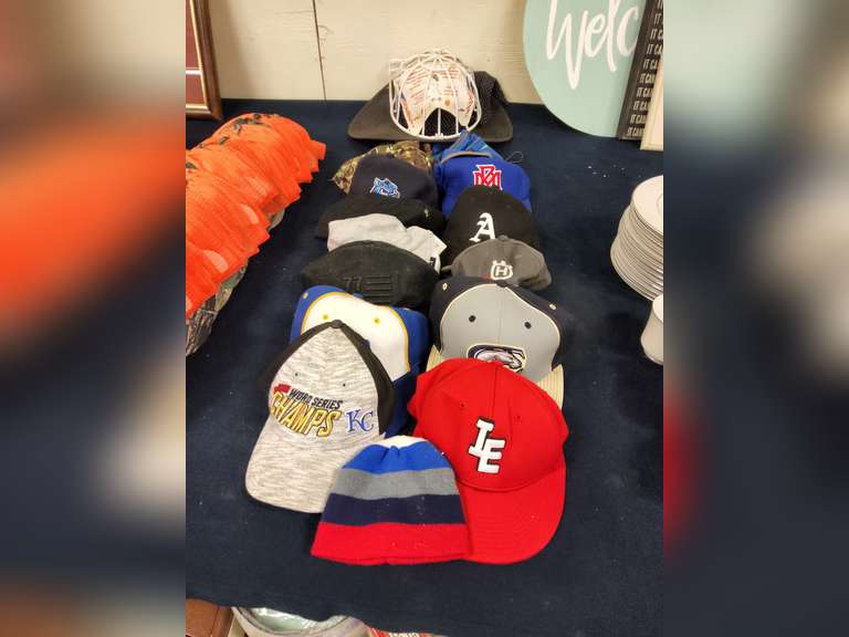 Group of various ball caps & other - Lindsay Auctions LLC