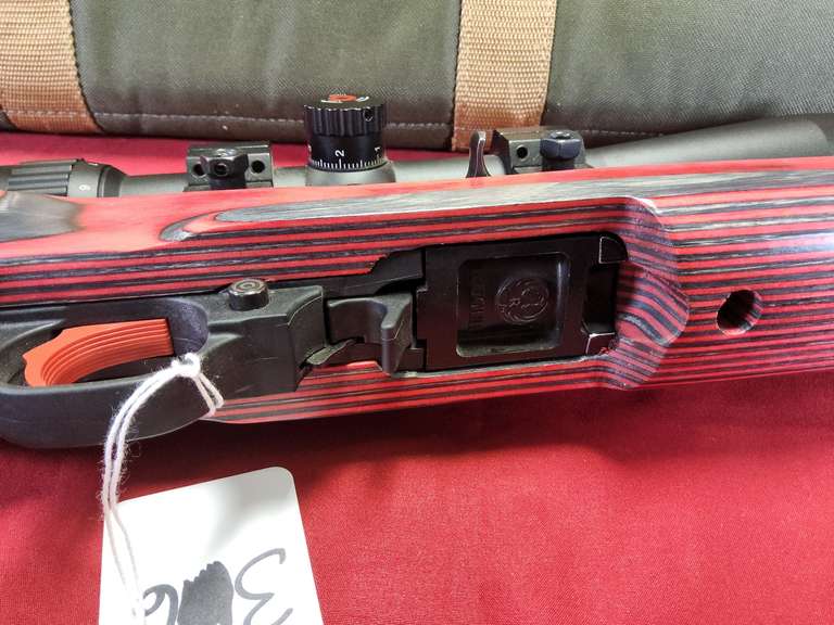 Ruger Mod: 1022 custom, 22LR, semi rifle, Ser#: 113-56206, green ...