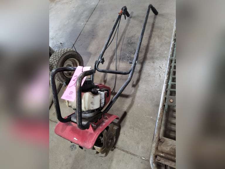 Gas powered tiller Mod: FG110K1AT - Lindsay Auctions LLC