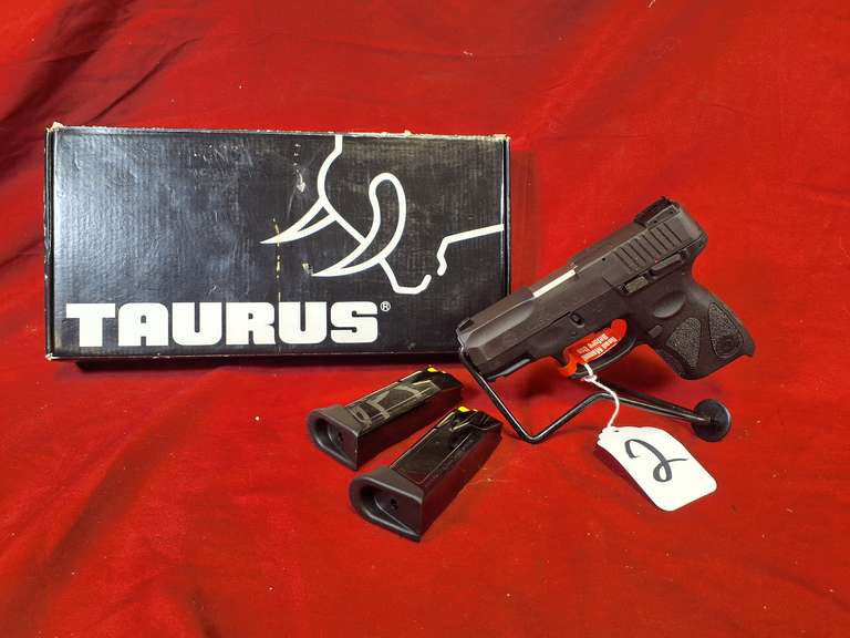 Tarus Mod: PT 111 Millennium G2, 9mm pistol, Ser#: TKR87033, 3.2" brl ...