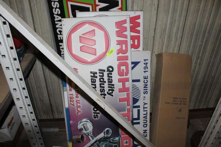 ASSORTMENT OF SIGNS - Lawler Auction Company