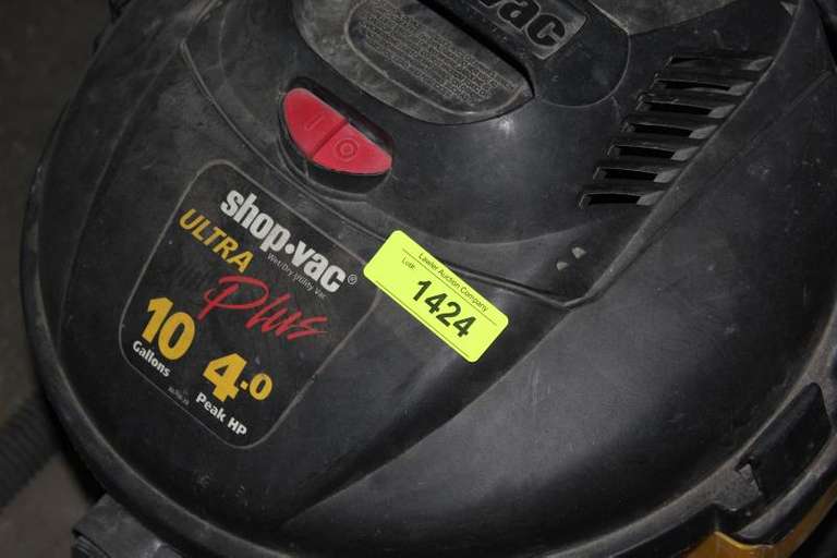 SHOP VAC ULTRA PLUS - Lawler Auction Company