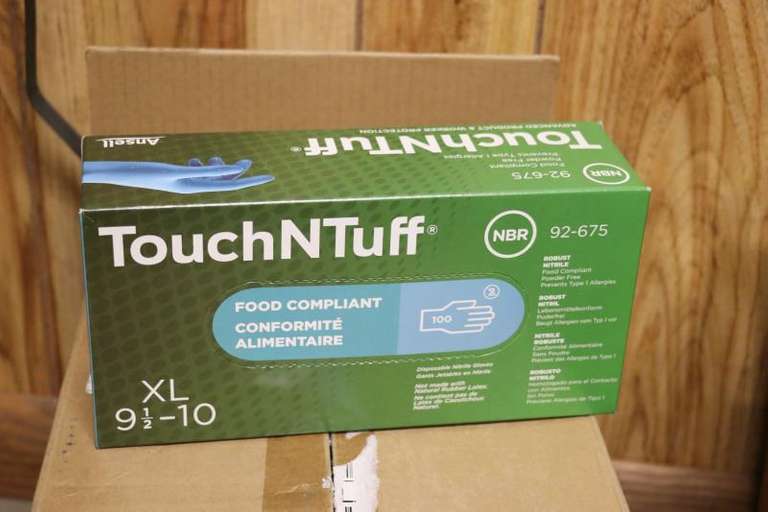 TOUCH N TUFF DISPOSAPLE GLOVES - Lawler Auction Company