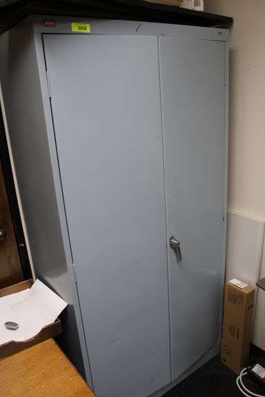 TALL METAL FILE CABINET - Lawler Auction Company