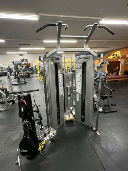 Cybex FT-450 Chest Press/Row/Seated Press/Arm Curl/Arm Ext/Trunk ...