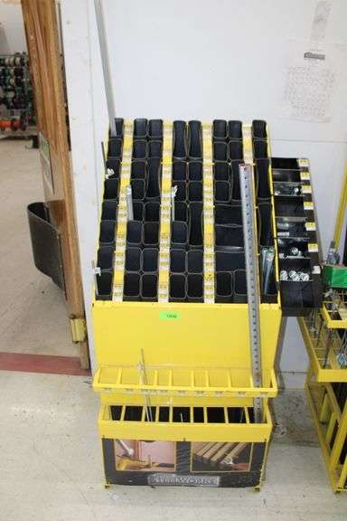 STEEL WORKS DISPLAY WITH CONTENTS - Lawler Auction Company