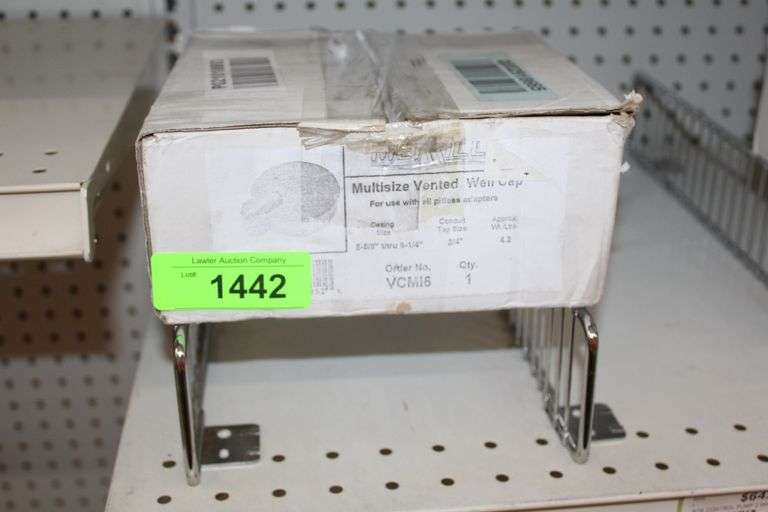 VENTED WELL CAP - Lawler Auction Company