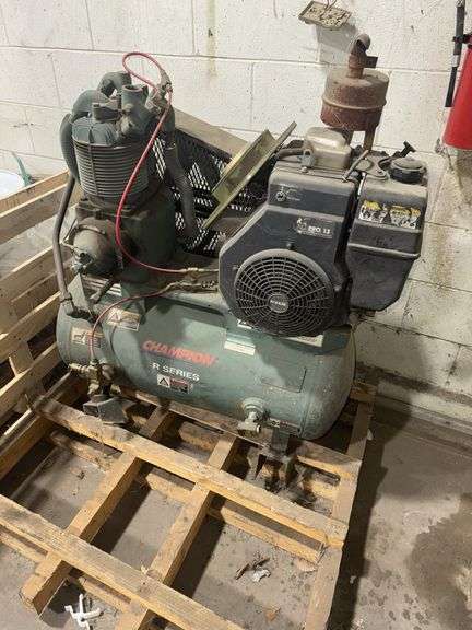 Champion R Series Air Compressor - Lawler Auction Company