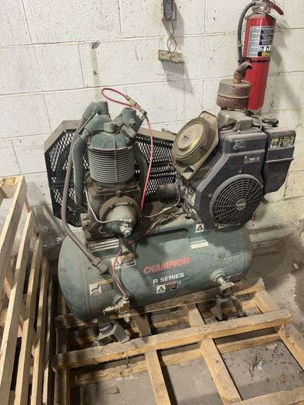 Champion R Series Air Compressor - Lawler Auction Company