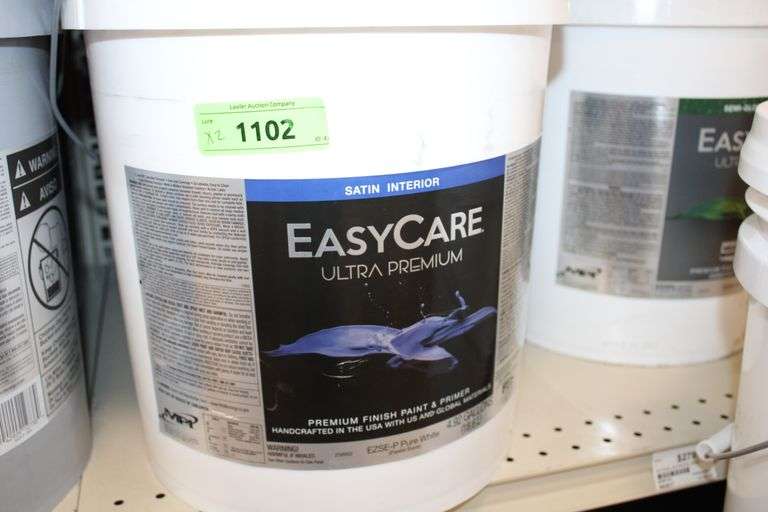 EASY CARE ULTRA PREM SATIN INT EZSE-P PURE WHITE - Lawler Auction Company