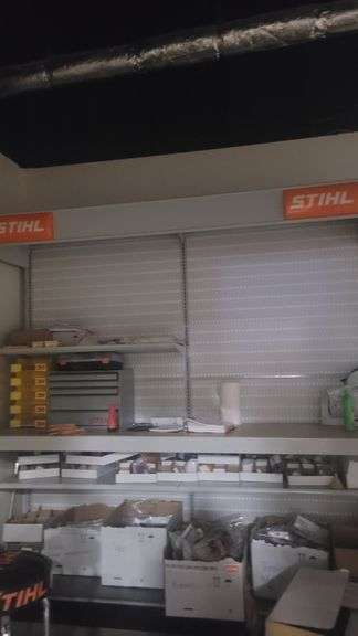 Stihl Workbench / Display - Lawler Auction Company