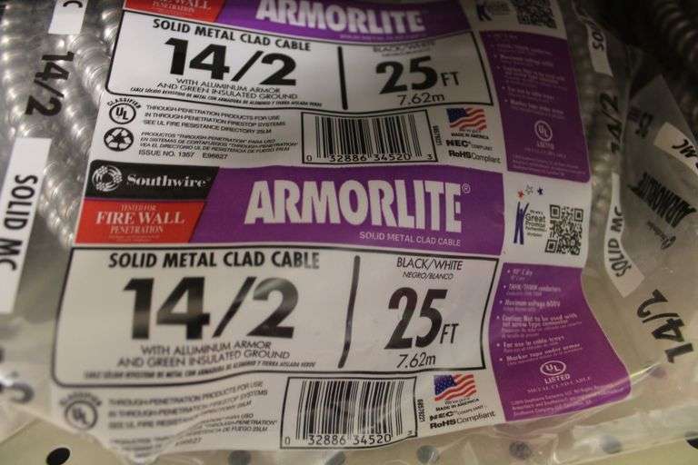 4-ARMORLITE METAL CABLE - Lawler Auction Company