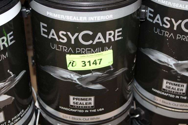 EASY CARE INTERIOR PRIMER - gal CANS - Lawler Auction Company