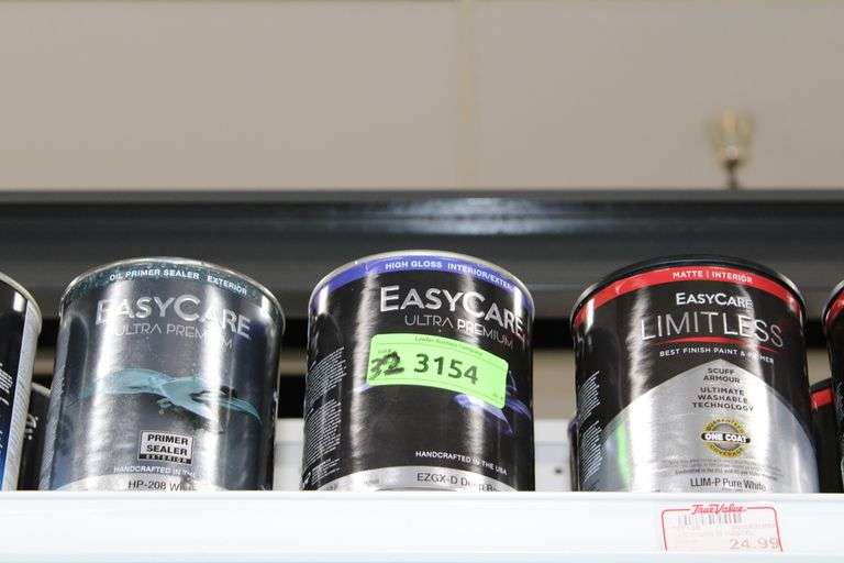 EASY CARE INTERIOR - qt CANS - Lawler Auction Company