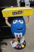 BLUE M&M MAN CANDY DISPLAY *NO PRODUCT, DISPLAY STAND ONLY - Lawler ...